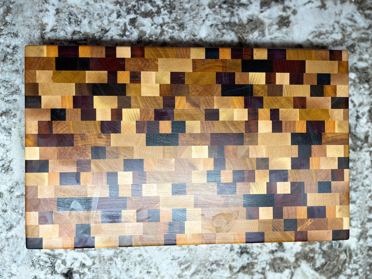 Endgrain cutting board – Mozack Wood