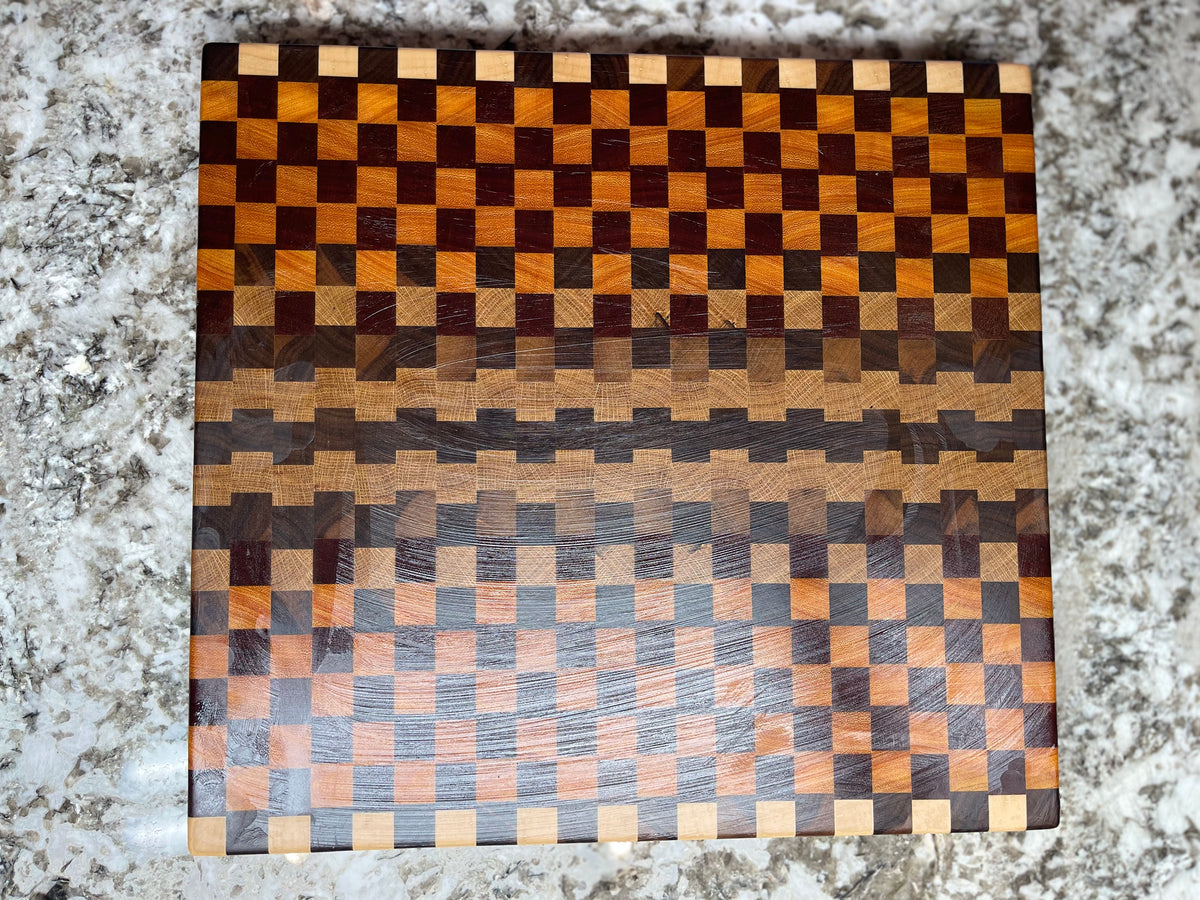 Endgrain cutting board – Mozack Wood