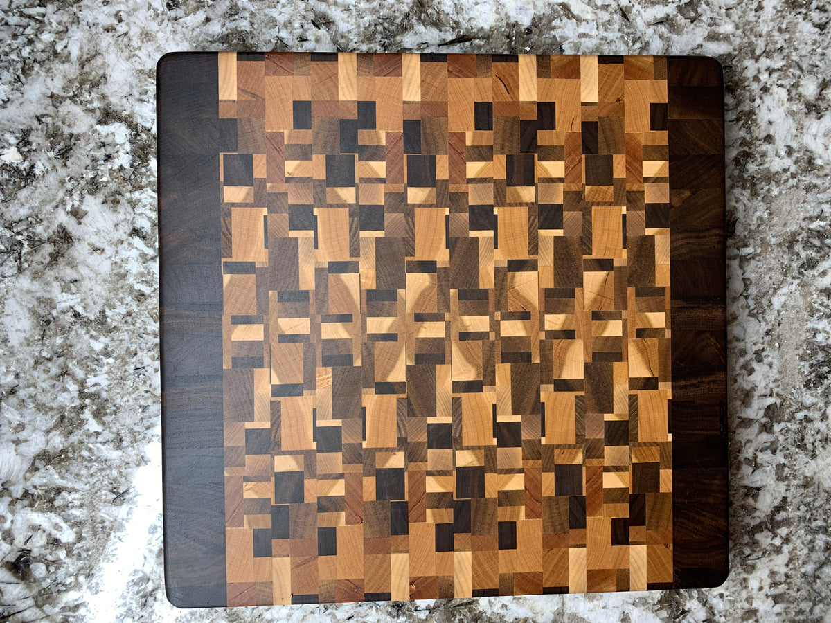 End Grain Cutting Board – Mozack Wood