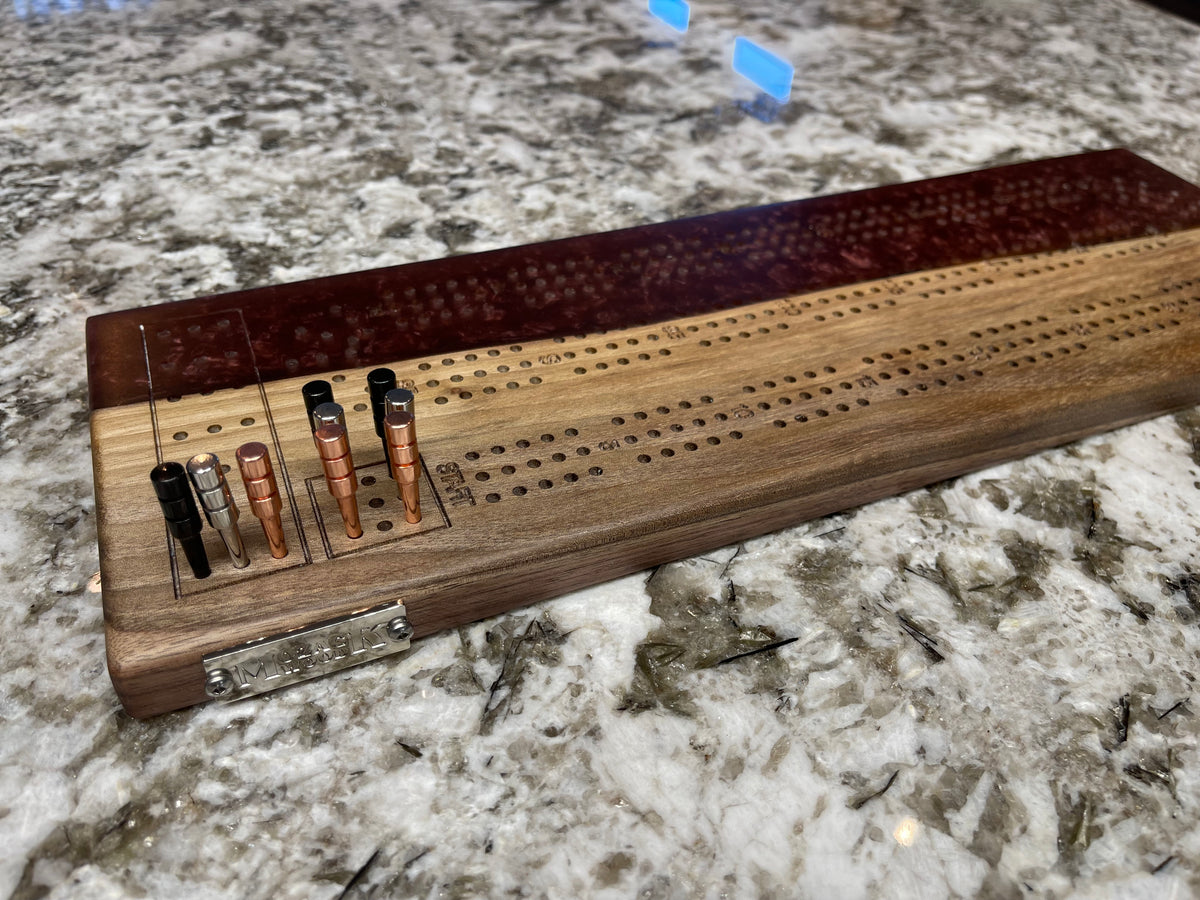 Cribbage board – Mozack Wood